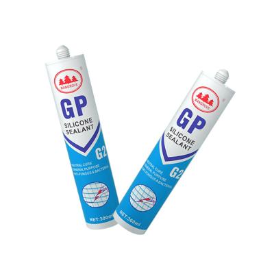 China Universal Acid Curing Silicone Sealant Bottle 280ml/300ml with 20-Year Exterior Warranty for Weather Resistant Applications for sale