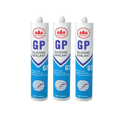 China Acetic GP Silicone Adhesive Sealant Aquariums Mildew Resistant for sale