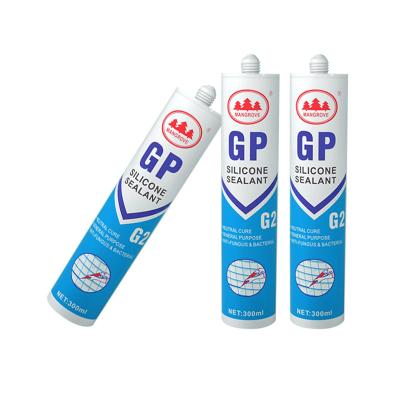 China RTV Wood Construction Adhesive Acetic Silicone Sealant 300ml for Windows Doors for sale