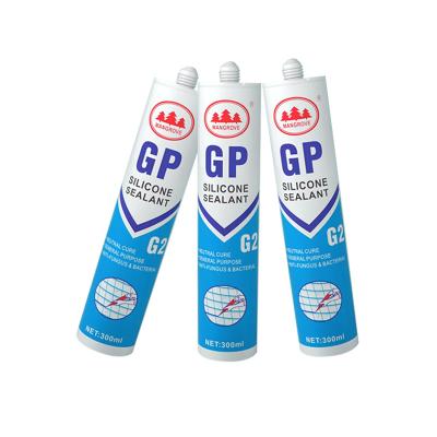 China Super Seal Clear Glass Window Silicone Sealant Acid Waterproof Adhesive 300ml for sale