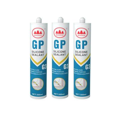 China Acid Silicone Sealant 1.05-1.35 G/cm³ High Temp Resistant Waterproof Window Sealing for sale