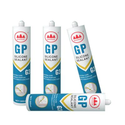 China 300ml Acid Silicone Sealant Transparent Acetic for Doors Windows Strong Adhesion for sale