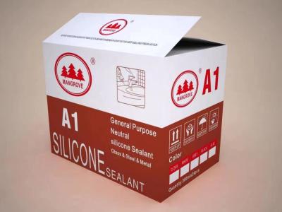 China OEM White Acidic Silicone Sealant Adhesive for Kitchen Bathroom for sale