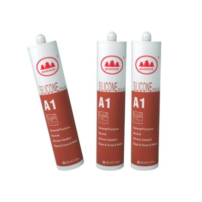 China Acid Silicone Sealant 590ml High Strength ≤1mm Slumpability for Glass Metal Ceramic for sale