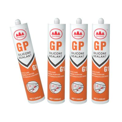 China Weatherproof Silicone Sealant 300ml Fast Curing High Toughness Elasticity for Construction Automotive for sale