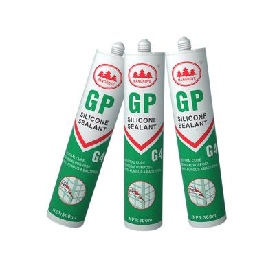 China Clear Fast Dying Gp Acetic Structural Adhesive Sealant Silicone Windows Doors for sale
