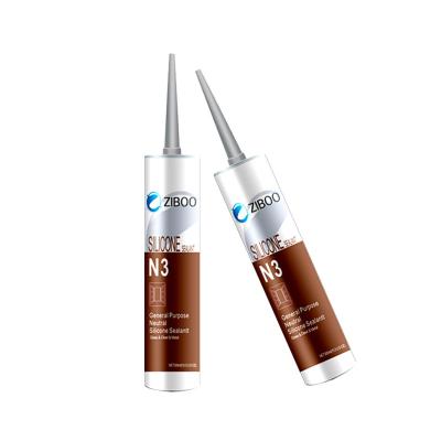 China High Heat Roof Glass Neutral Cure Silicone Structural Adhesive 280ml/300ml Cartridge with ISO9001 Certification for sale