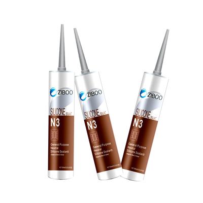 China Multipurpose Neutral Silicone Sealant 300ml for Aluminium Windows and Doors Construction for sale