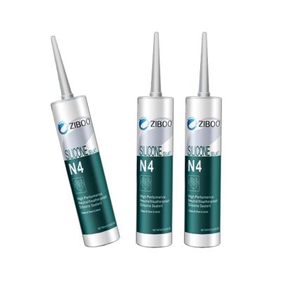 China OEM Neutral Cure Glass Silicone Sealant RTV Glue 300ml Tube with 10-15 Minute Tack-Free Time for Weatherproof Applications for sale