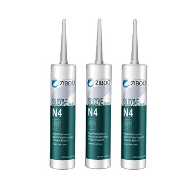 China Neutral Silicone Sealant Fast Drying 8-10 Min Skin Time 400g/min Extrusion Rate Custom Colors for sale