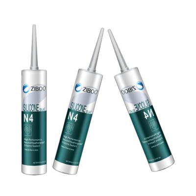 China 300ml Transparent Paste Neutral Silicone Adhesive Waterproof For Curtain Wall for sale