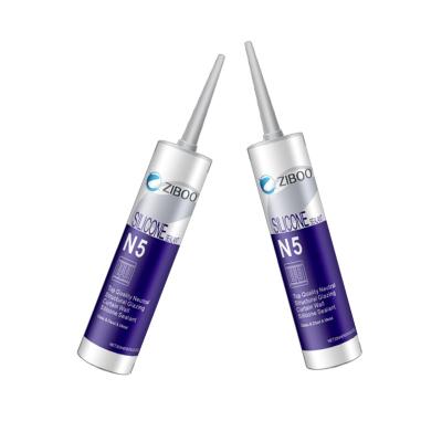 China ZIBOO N5 Neutral Silicone Sealant 24 Hour Cure Time General Purpose 300ml for sale