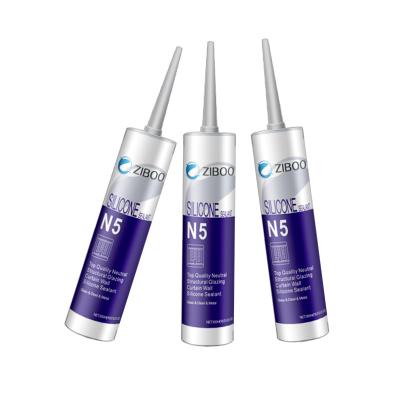 China Water Resistant Neutral Silicone Sealant N5 for Curtain Walls - ±40% Movement, -29°C to 49°C Temperature Range for sale