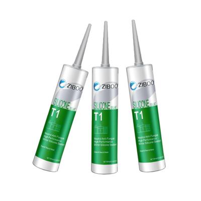 China ZIBOO N5 Neutral Silicone Sealant 300ml Clear UV Resistant -60°C to 200°C for sale