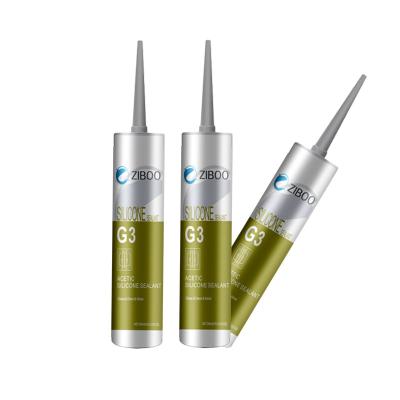 China High Viscosity Silicone Sealant Fast Curing Crack Filling Strong Adhesion 300ml Cartridge for sale