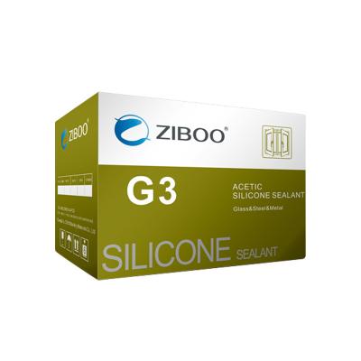 China HONGSHUYE Acid Silicone Sealant G2 -40°F to 400°F RTV Silicone for Industrial Sealing for sale