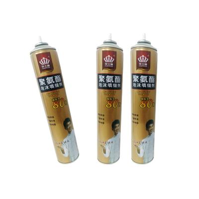 China A3 Insulation PU Polyurethane Foam Sealant Waterproof 750ML for sale