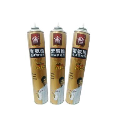 China 750ml Polyurethane Foam Sealant with 52-57L Yield and -40℃ to +80℃ Temperature Range for Refrigerator Insulation for sale