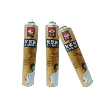 China Fire Resistant Expanding PU Foam Sealant - 45-55L Yield, -40°C to +80°C Temperature Range for sale