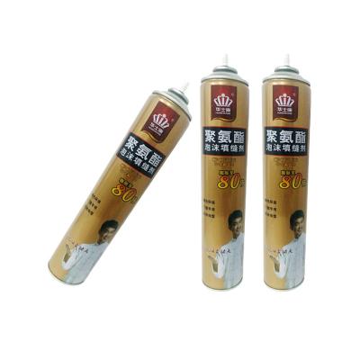 China General Purpose Polyurethane Foam Sealant Spray - 35-40L Yield, -40℃ to +80℃ Temperature Resistance for sale