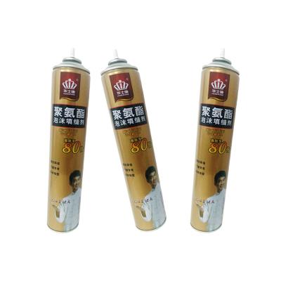 China 750ml Multipurpose Heat Insulation PU Foam Spray Sealant - 99% Solid Content, 10 Minute Tack-Free Time for sale