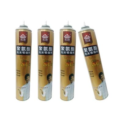 China Large Expansion PU Foam Sealant 45L Yield with -40℃ to +80℃ Temperature Resistance for Building and Landscaping for sale