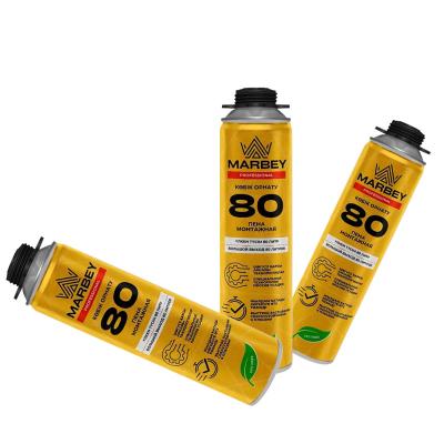 China Off White PU Foam Sealant 900g with 40-80 Times Expansion for Construction and Industrial Applications for sale