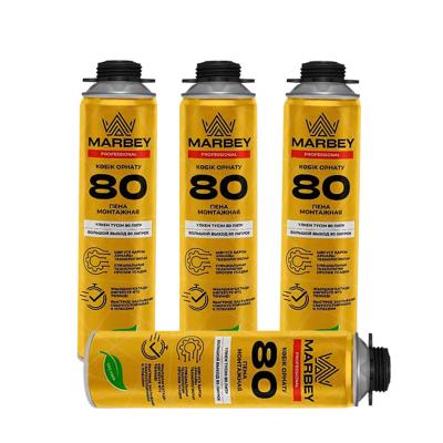 China 750ml Rated Expansion PU Foam Sealant - Fire Retardant Spray Insulation with 70m Coverage for sale