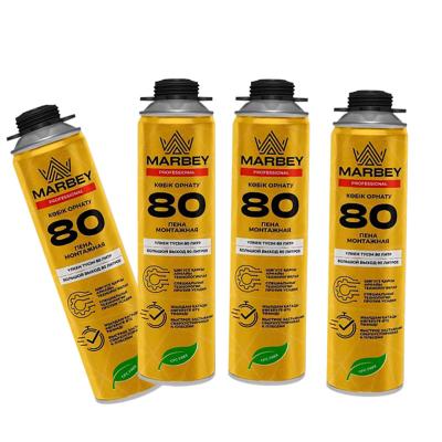 China Factory Direct 750ml Polyurethane Foam Sealant Expandable PU Foam for Construction Bonding for sale