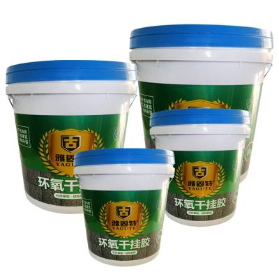 China Epoxy Dry Hanging AB Adhesive 2kg-30kg Sets, 1:1 Mix Ratio, 24-Hour Cure for Stone and Tile Installation for sale