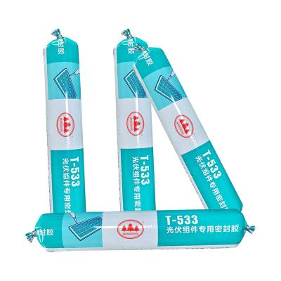 China Solar Photovoltaic Panel Silicone Sealant - 10 Barrel MOQ with Weather & UV Resistance for Module Bonding for sale