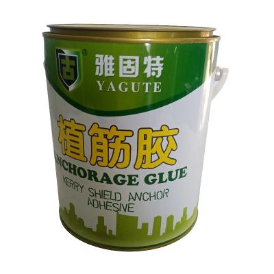 China Rebar Planting Epoxy Chemical Anchor Adhesive - 360ML & 20kg Sizes for Building Reinforcement and Structural Repair for sale