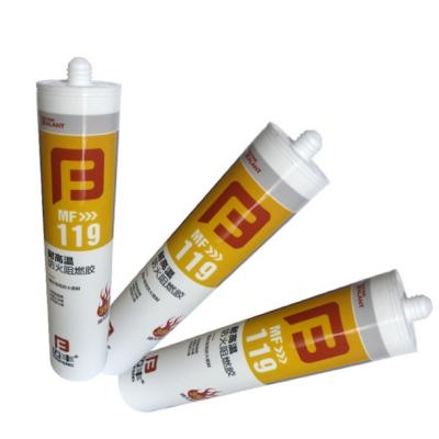 China 119 Silicone Fire Barrier Sealant 350℃ Fire Rated MS Polymer Mold Resistant Construction Joint Sealant for sale