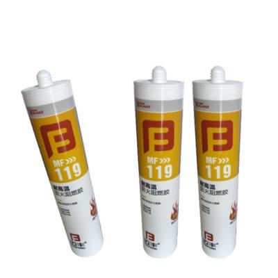 China Lihao 119 Silicone Fireproof Sealant 300ml - FV-0 Flame Retardant Grade for Industrial Applications for sale