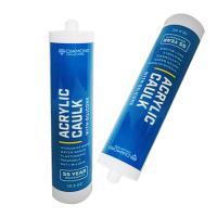 China Water-Based Acrylic Sealant High Temperature Resistant 1.45 Density for Woodworking Construction with 12 Month Shelf Life for sale