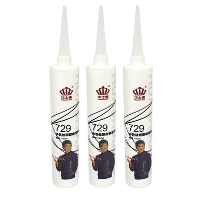 China 100% Silicone Anti Mildew Sealant Adhesive 300 mL Cartridge for Bathroom Kitchen for sale