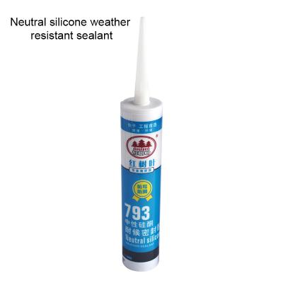 China Neutral Silicone Window Sunroom Curtain Wall Adhesive Engineering Sealant for sale