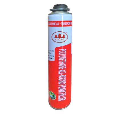 China Polyurethane PU Foam Sealant 750ml for Window Door Frame Mounting High Expansion for sale