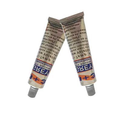 China RTV Silicone Gasket Maker GREY 3+3 - 6mm Gap Capacity Heat Resistant Automotive Sealant 85g for sale