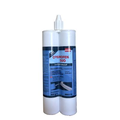 China Two Component Polyurethane Adhesive Corner Sealant 900g Double Tube for Window Assembly -40°C to +80°C Temperature Range for sale