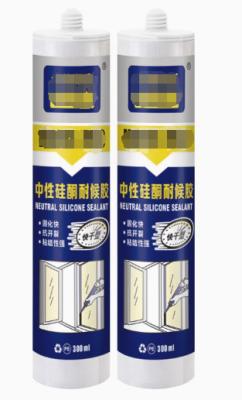 China Strong Adhesion Acid Silicone Sealant for Transparent Surface Installations for sale