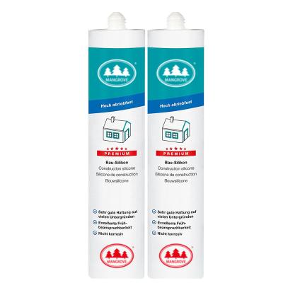 China White Silicone Sealant for Metal and Stone Joints 300ml Mildewproof for sale