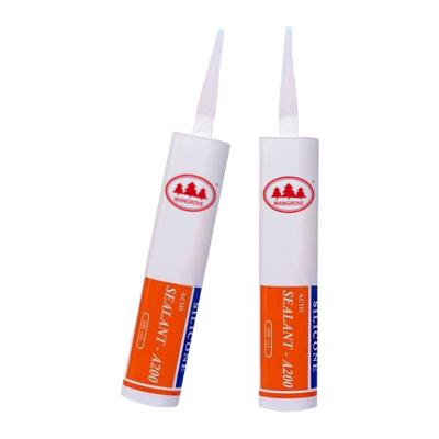 China Acid Silicone Sealant 300ml Quick Drying Weather Resistant for Interior and Exterior Use for sale