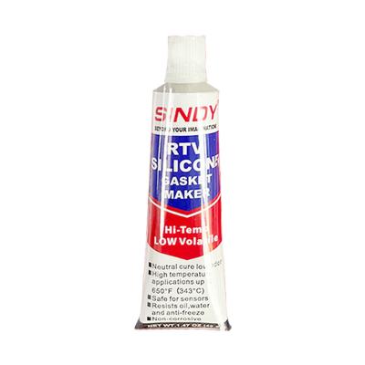 China Hi-Temp RTV Silicone Sealant - Sensor Safe, Oil & Water Resistant, 12 Month Shelf Life for sale
