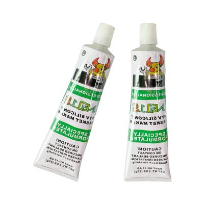 China Transparent Oil Resistance RTV Silicone Sealant 650F for Cylinder Motorbike Component for sale