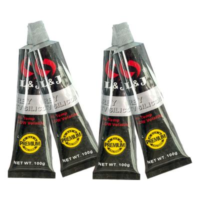 China Room Temperature Curing RTV Silicone Sealant 85g 110g High Temp Resistant Engine Leakproof Gasket Free for sale