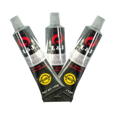 China RTV Silicone Sealant Black 100g Flame Retardant for Automobile Motorcycle Engines Electronic Components for sale