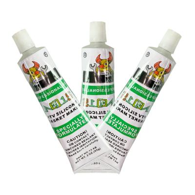 China RTV Silicone Sealant Black Oil Proof 300ml For Motorcycle Automobile Transmission Clutch for sale