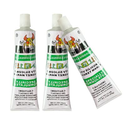 China High Temperature Resistant Black RTV Silicone Sealant 300ml for Engine Gasket Electronics for sale