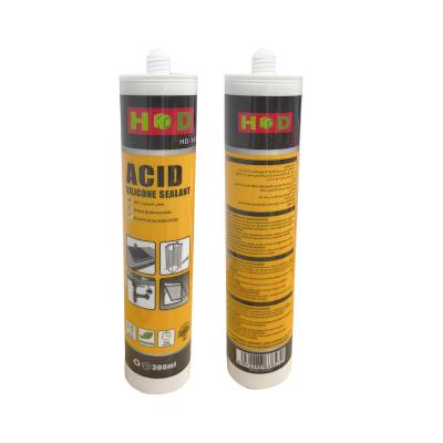 China Weather Resistant Silicone Sealant for Aluminum Window Frames Gap Filler 300ml Fast Drying for sale